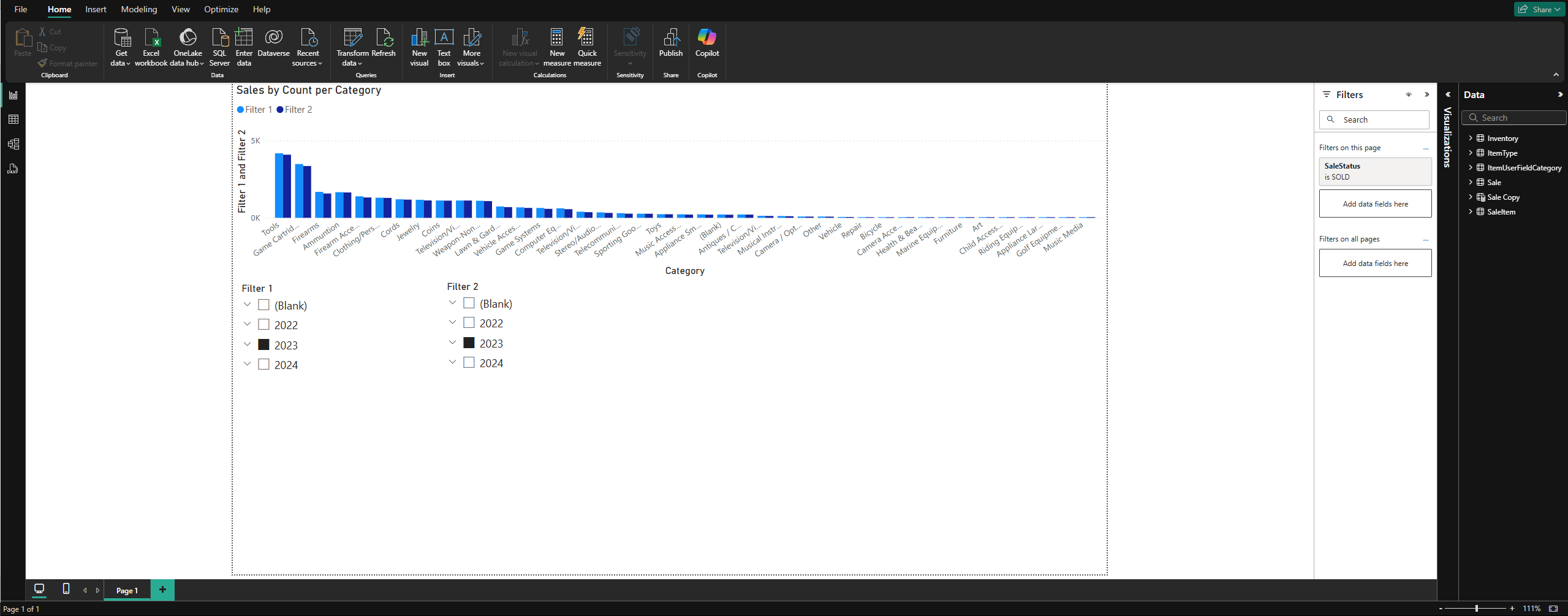 database - Change filtering from one slicer to another Power BI - Stack Overflow